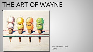 Wayne Thiebaud at emaze Presentation