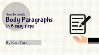 How to create Body Paragraphs at emaze Presentation