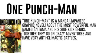 One Punch-Man at emaze Presentation