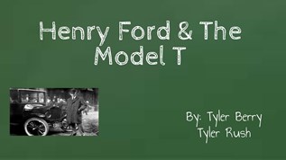 Henry Ford & The at emaze Presentation