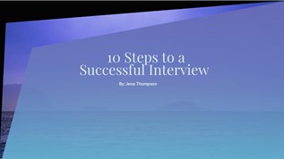 10 Steps to a Successful Interview at emaze Presentation