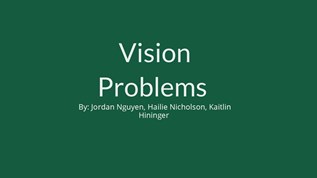 Vision Problems at emaze Presentation
