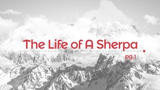 The Life of A Sherpa at emaze Presentation