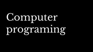 Computer programing at emaze Presentation