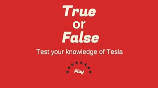 Tesla (true or false) at emaze Presentation