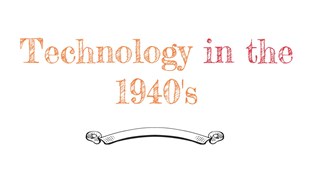 1940s Technology at emaze Presentation