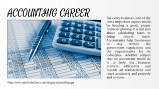 Accounting Career at emaze Presentation