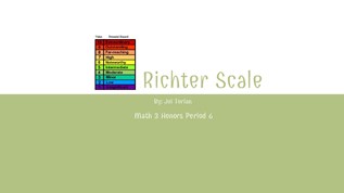 Richter Scale at emaze Presentation