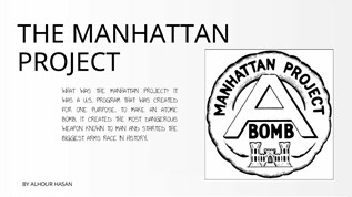 The Manhattan Project at emaze Presentation