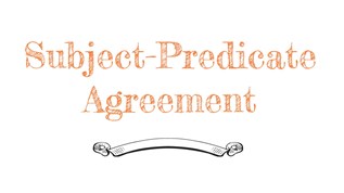 Subject-Predicate Agreement at emaze Presentation