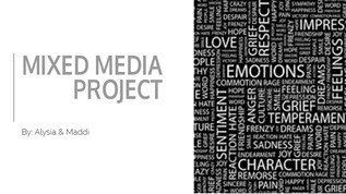 mixed media at emaze Presentation