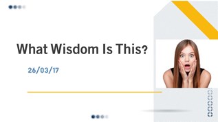 What Wisdom Is at emaze Presentation