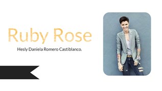 Ruby RoseHesly at emaze Presentation