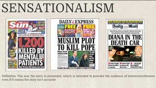 Sensationalism at emaze Presentation