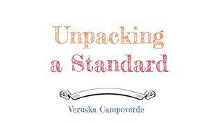 Unpacking a Standard at emaze Presentation