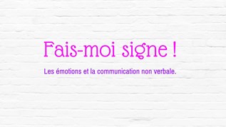 Fais-moi signe ! Les at emaze Presentation