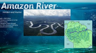 Amazon River at emaze Presentation