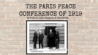 The paris peace at emaze Presentation