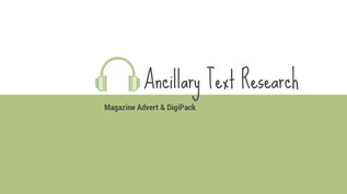 Ancillary Text Research at emaze Presentation