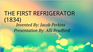 Refridgerator at emaze Presentation