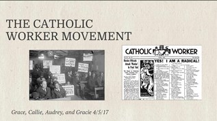 the catholic worker at emaze Presentation