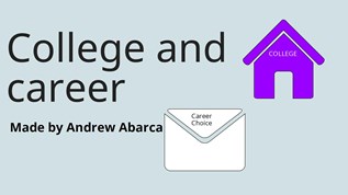 College and career at emaze Presentation