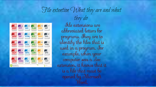 File extention at emaze Presentation