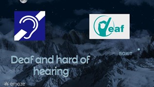 deaf and hard of hearing at emaze Presentation