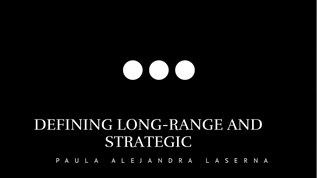 DEFINING LONG-RANGE at emaze Presentation