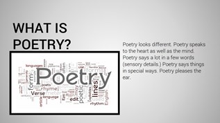 Poetry Project at emaze Presentation