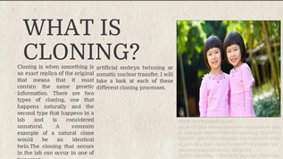 Cloning at emaze Presentation