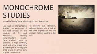 Monochrome studies at emaze Presentation