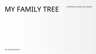 my family tree at emaze Presentation