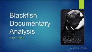 Blackfish Analysis at emaze Presentation
