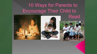 10 Ways for Parents to Encourage Their Child to Read at emaze Presentation