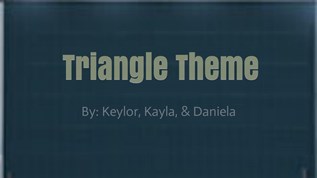 Triangle Theme at emaze Presentation