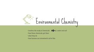 Environmental Chemistry at emaze Presentation