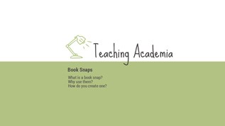 Book Snaps at emaze Presentation