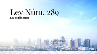 Ley Núm. 289 at emaze Presentation