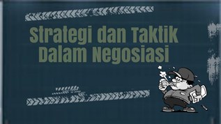 Strategi dan Taktik Negosiasi at emaze Presentation