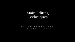 Main Editing Techniques at emaze Presentation