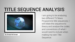 TITLE SEQUENCE at emaze Presentation