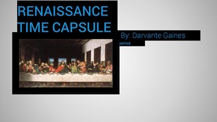 Renaissance Time Capsule at emaze Presentation