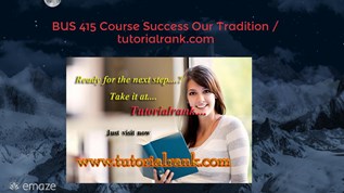 BUS 415 Course at emaze Presentation