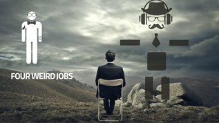 four weird jobs at emaze Presentation