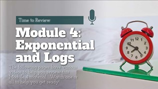Module 4 Exponential and Log Review at emaze Presentation