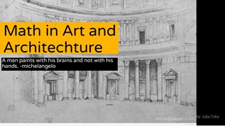 Math in art and architecture at emaze Presentation