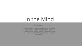 In The Mind at emaze Presentation