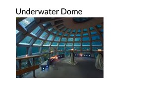 Underwater Dome at emaze Presentation