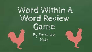 Word Within A Word at emaze Presentation